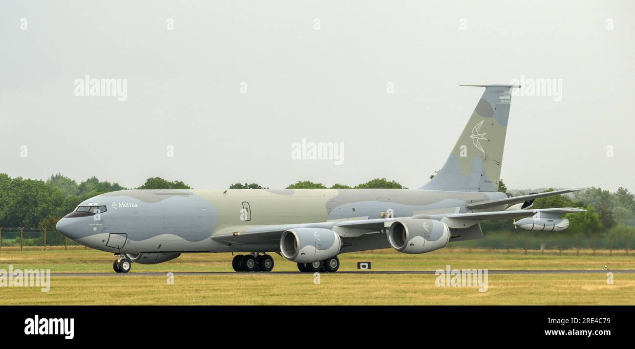 Metrea KC-135R Refuellling Tanker at the Royal International Air Tattoo ...
