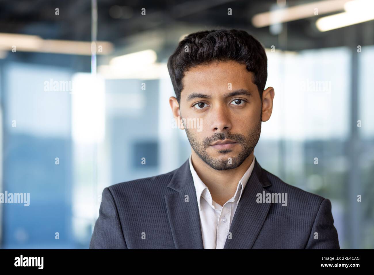 Happy financier in formal suit hi-res stock photography and images - Alamy