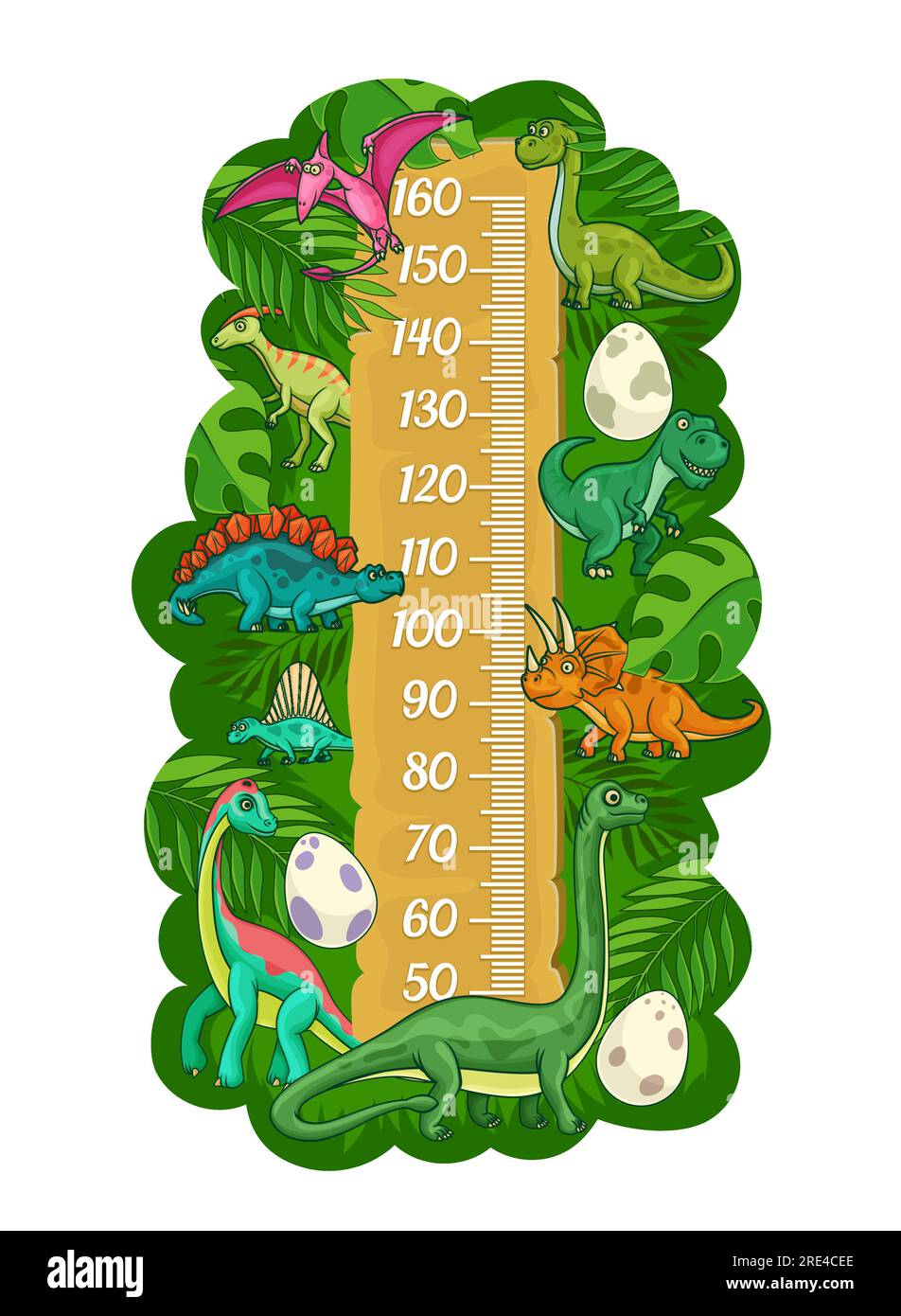 Meter to measure height children Stock Vector Images - Alamy