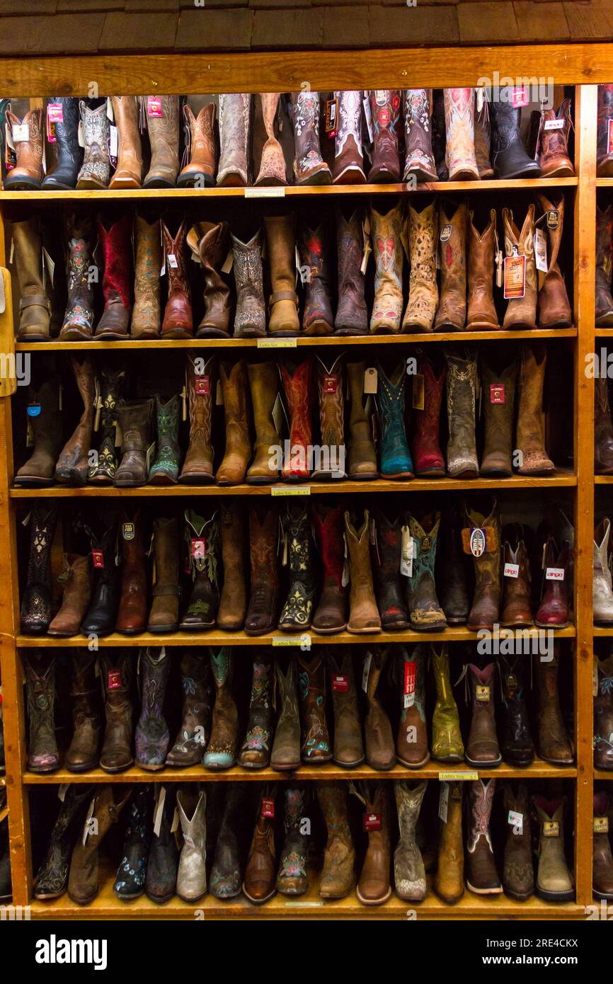 Cuban heel boots hi-res stock photography and images - Alamy