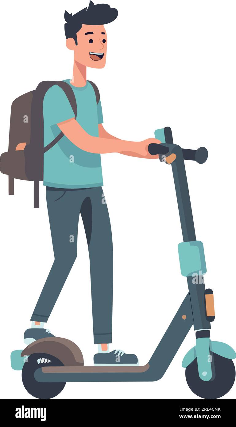 Boy riding small bicycle Stock Vector Images - Alamy