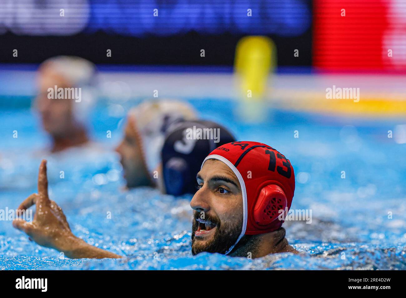 Fukuoka, Japan. 25th July, 2023. FUKUOKA, JAPAN - JULY 25: Hugo Fontani ...