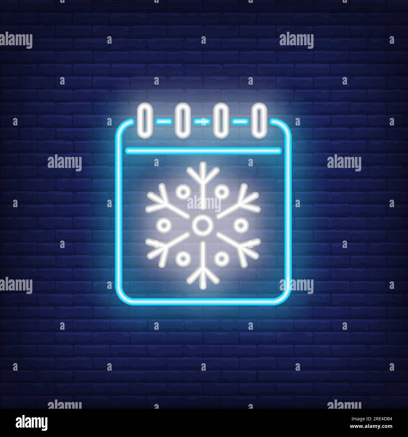 Calendar neon light icon hi-res stock photography and images - Alamy