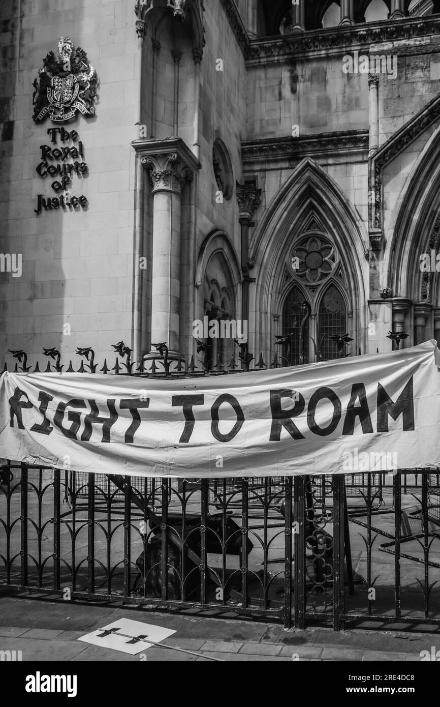 Right-to-Roam legal battle begins at the Royal Courts Of Justice in ...