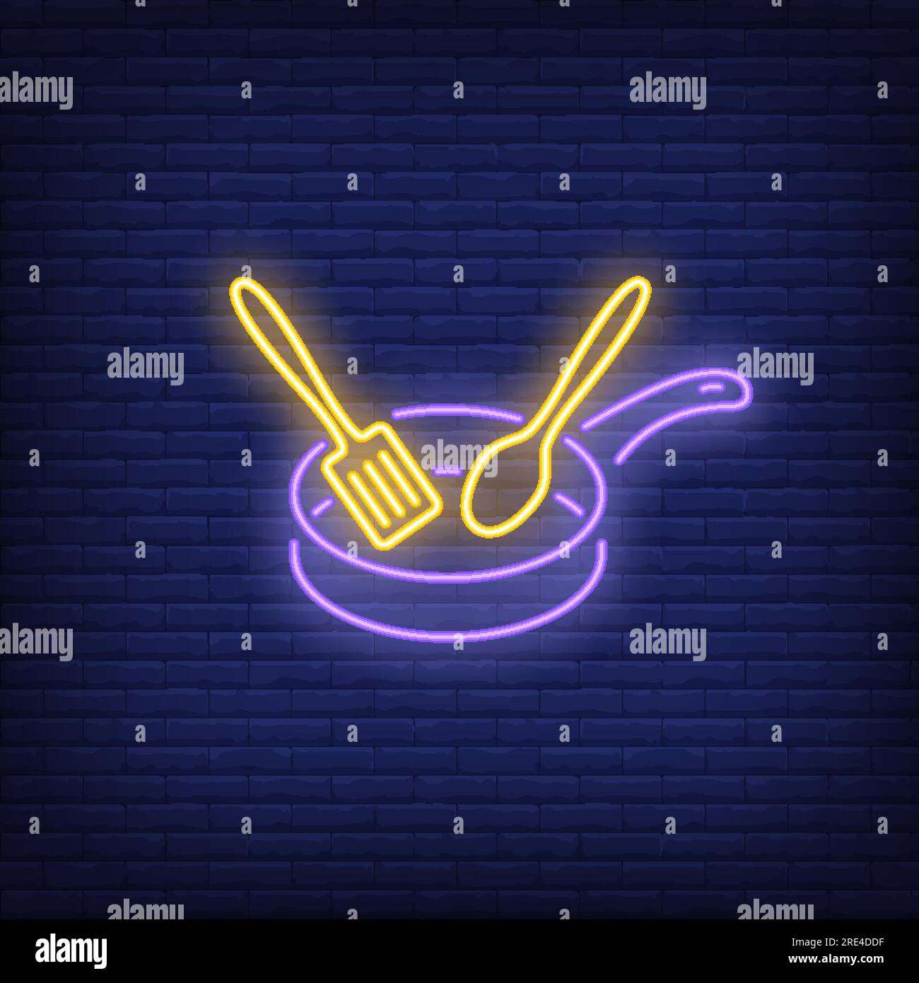 Cooking neon sign Stock Vector Image & Art - Alamy
