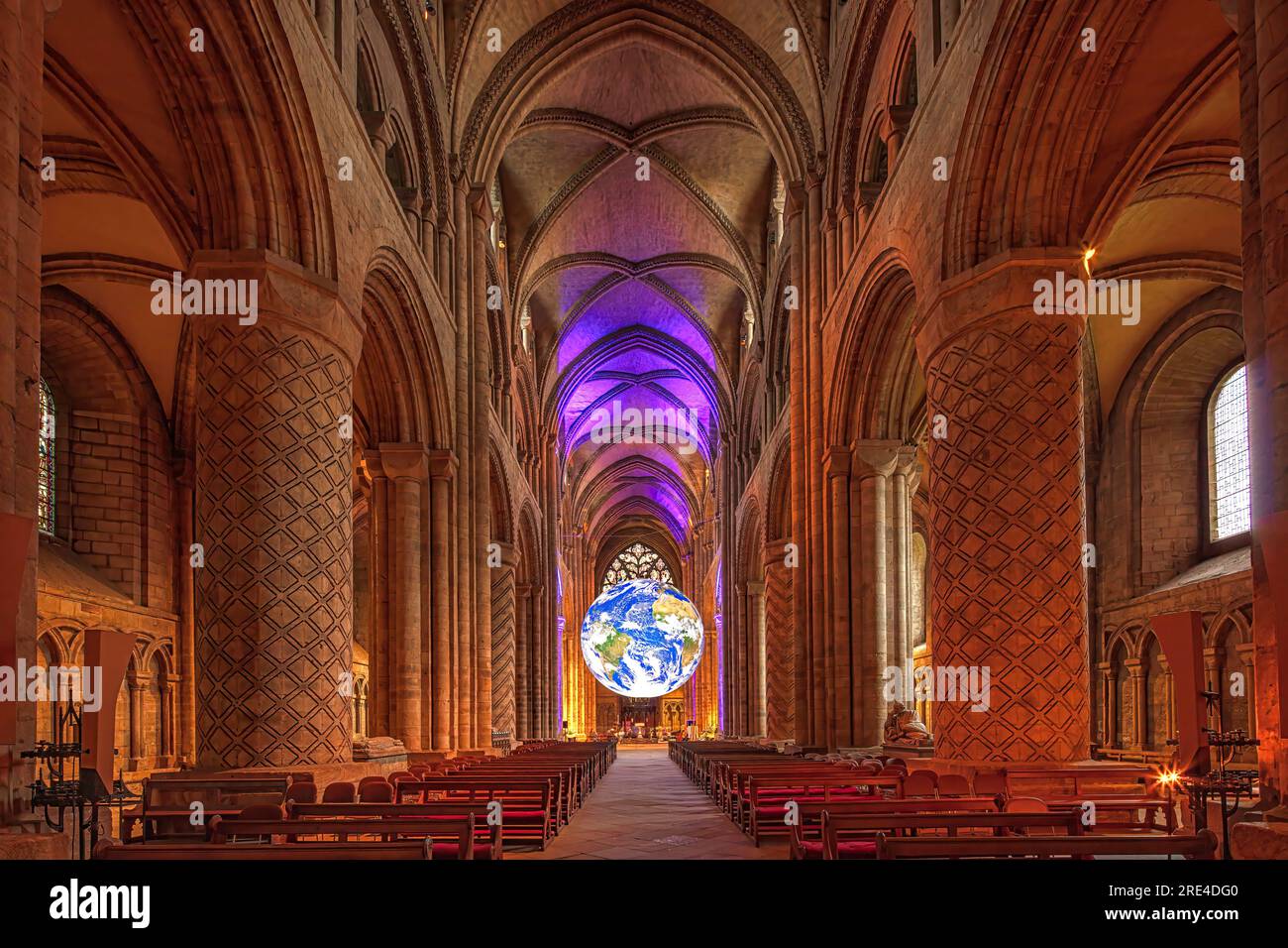 Inside durham cathedral hi-res stock photography and images - Alamy