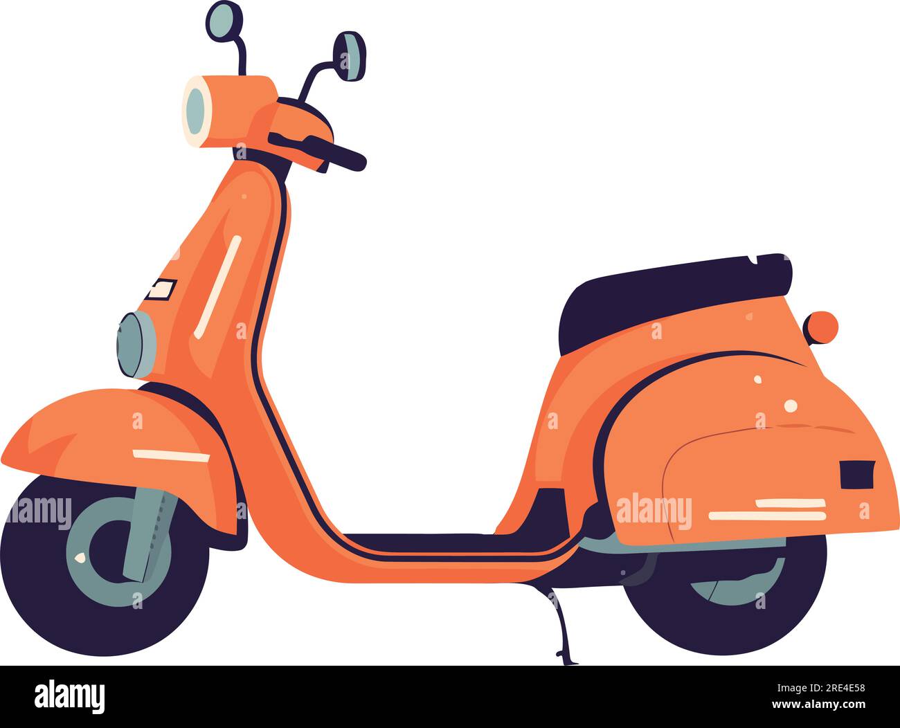 Motorcycle headlight Stock Vector Images - Alamy
