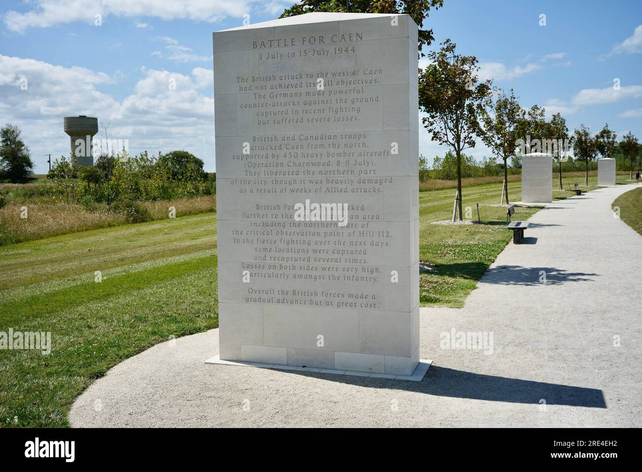 D day memorial british ver sur mer hi-res stock photography and images ...