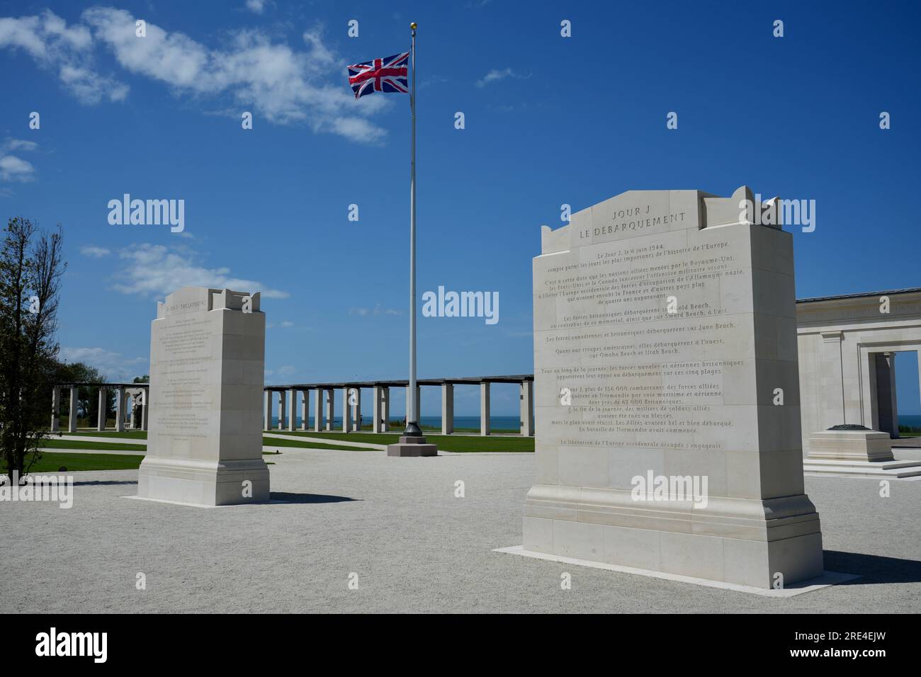 The british normandy memorial site hi-res stock photography and images ...