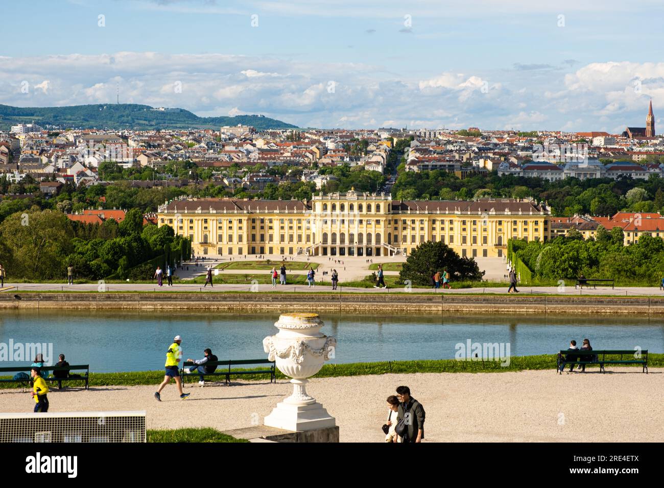 Schonbrunn Palace is the summer residence of the Austrian emperors of ...