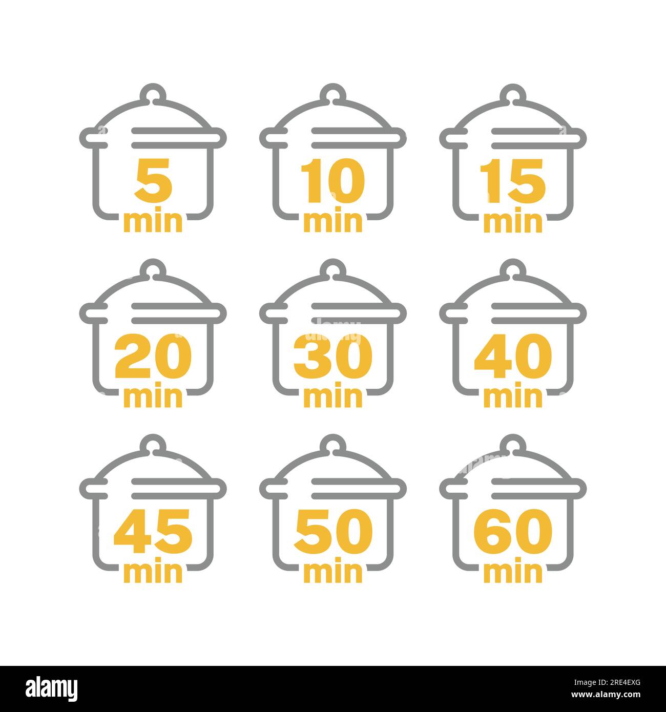 15 minute meal Stock Vector Images - Alamy