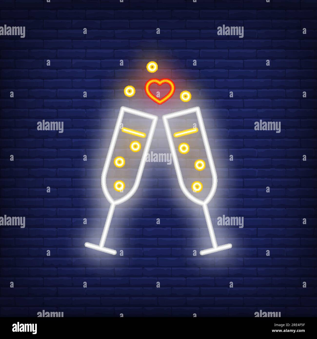 Flutes neon sign Stock Vector Image & Art - Alamy