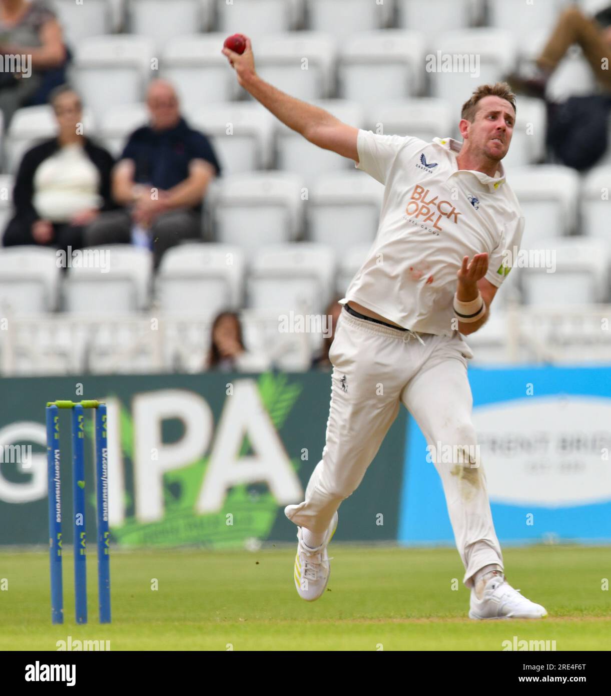 Nottingham, UK. 25 July 2023 - Trent Bridge Cricket Ground, Nottingham ...