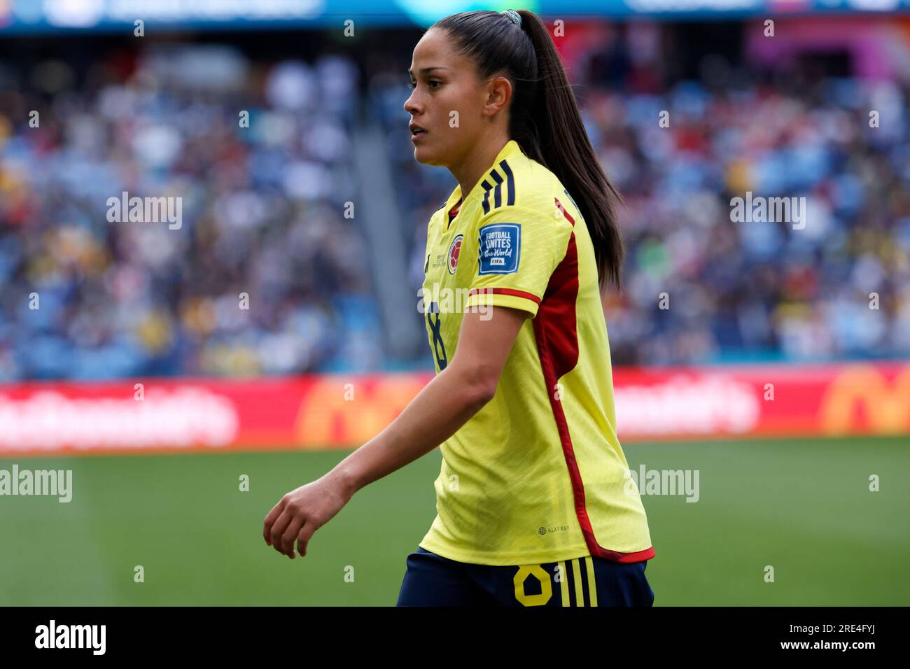 Sydney, Australia. 25th July, 2023. Marcela Restrepo of Colombia looks ...
