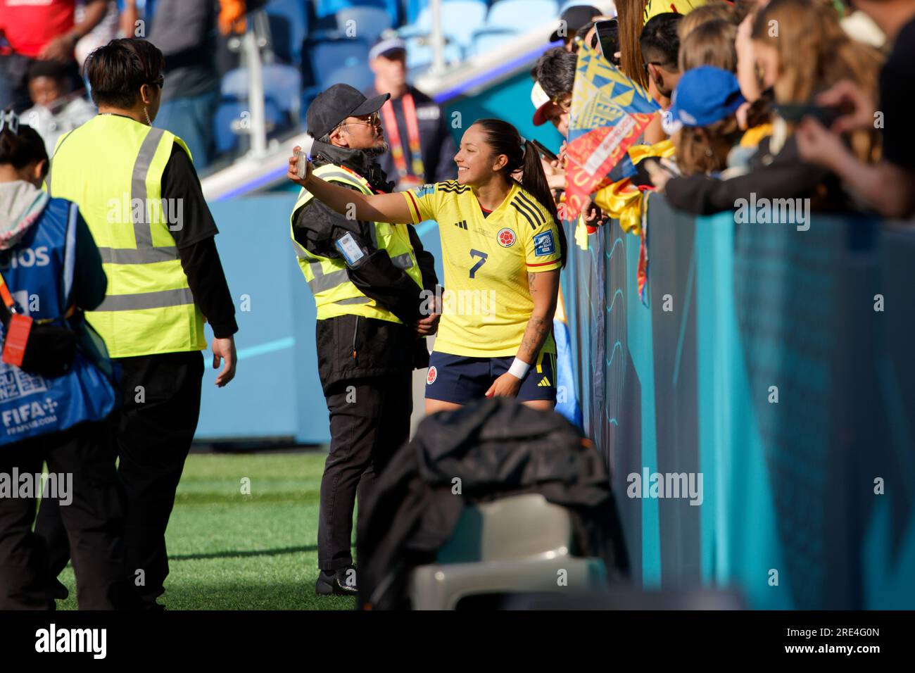 Sydney, Australia. 25th July, 2023. Maria Camila Reyes of Colombia ...