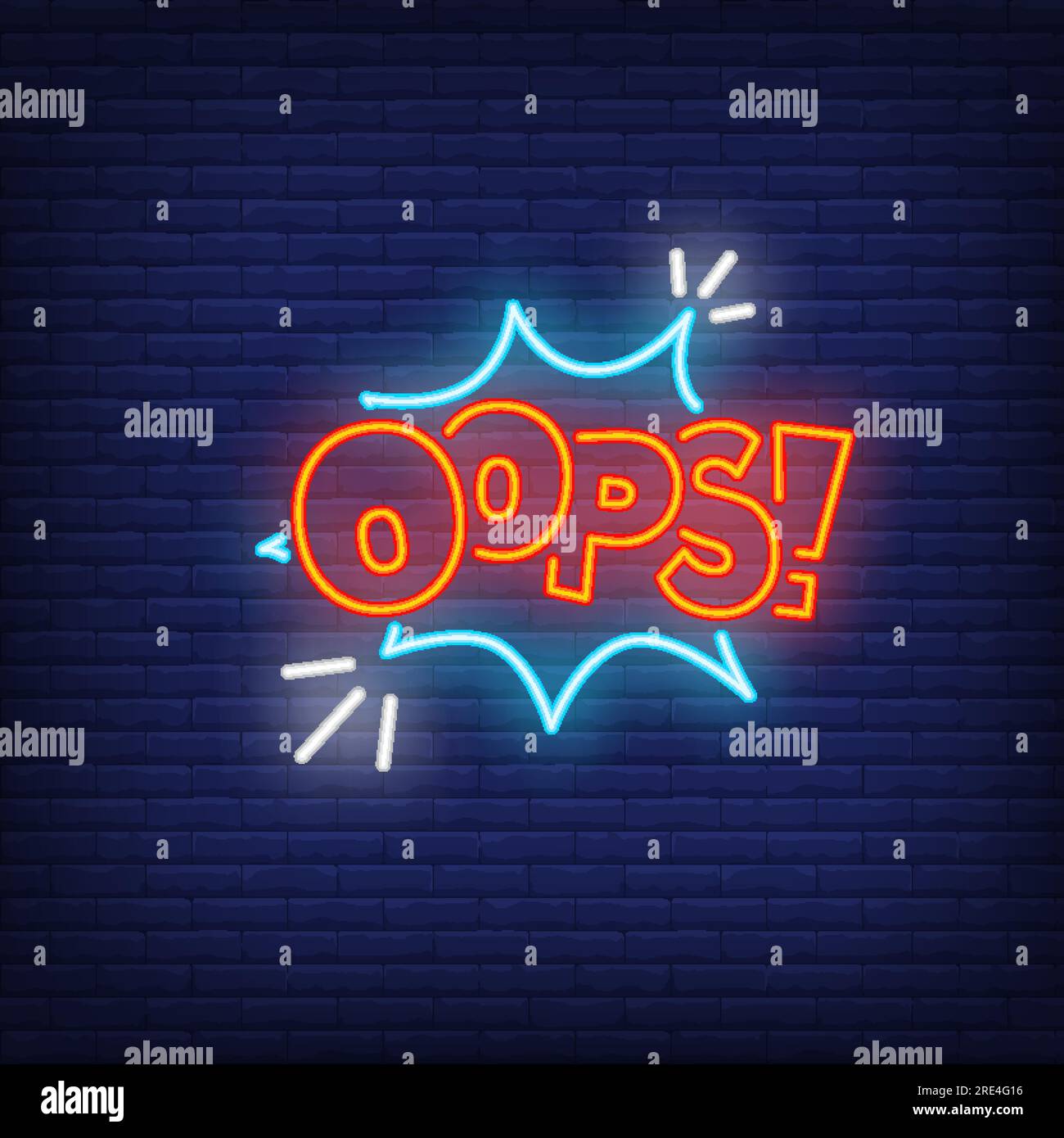 Oops logo hi-res stock photography and images - Alamy