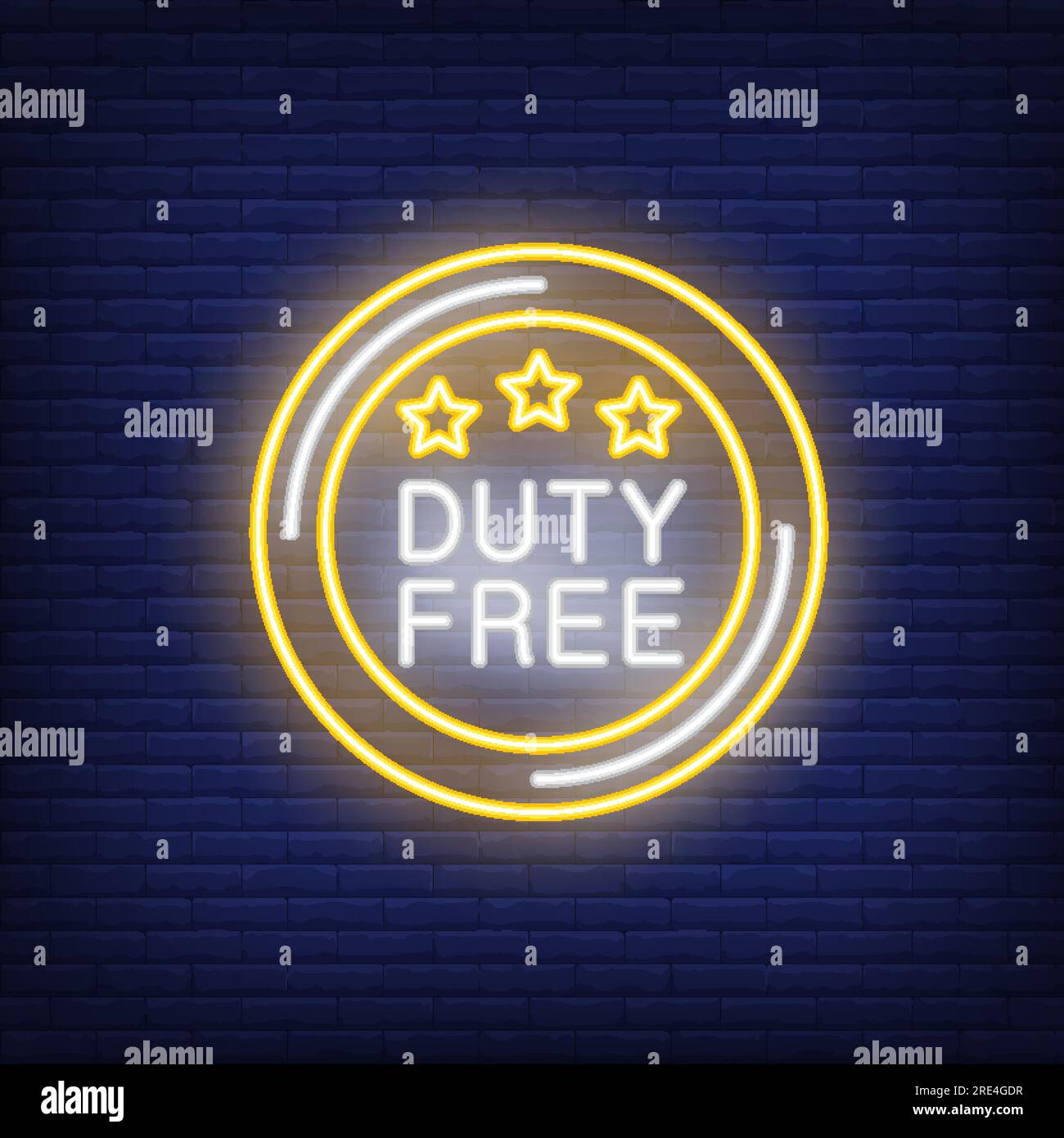 Duty free trade Stock Vector Images - Alamy