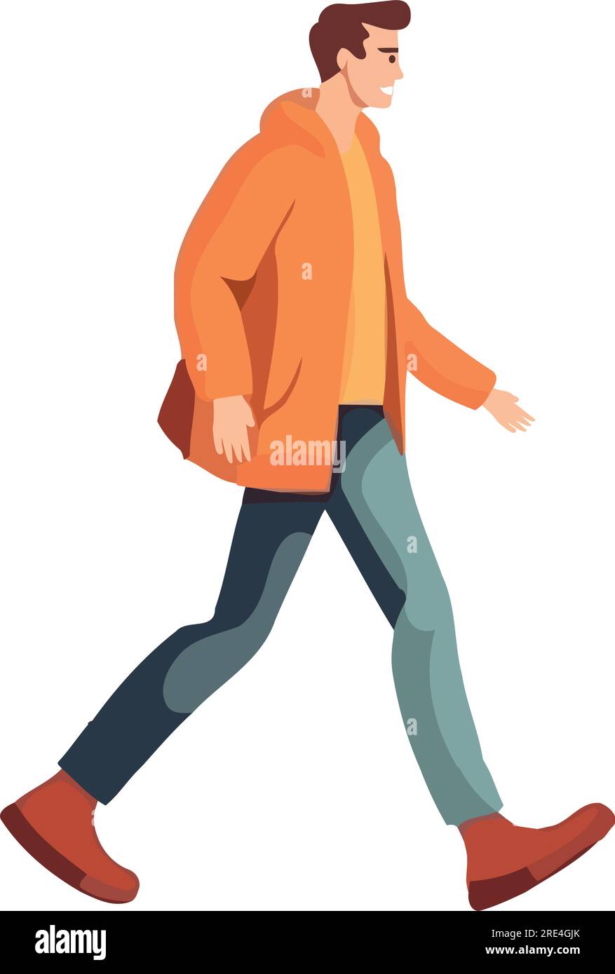 One person running with speed over white Stock Vector Image & Art - Alamy