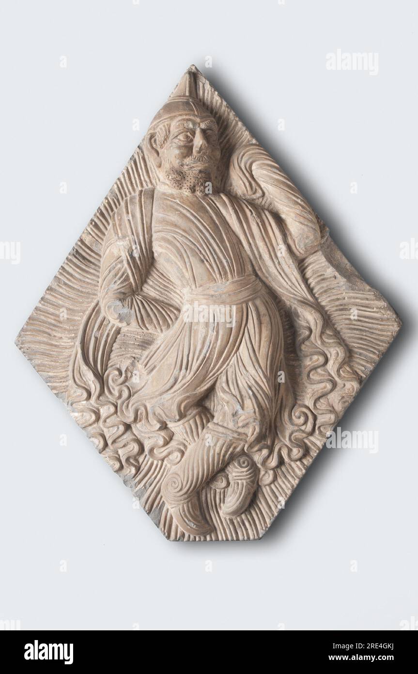 Architectural Tile 600s Artist/maker unknown, Chinese Earthenware, Tang ...