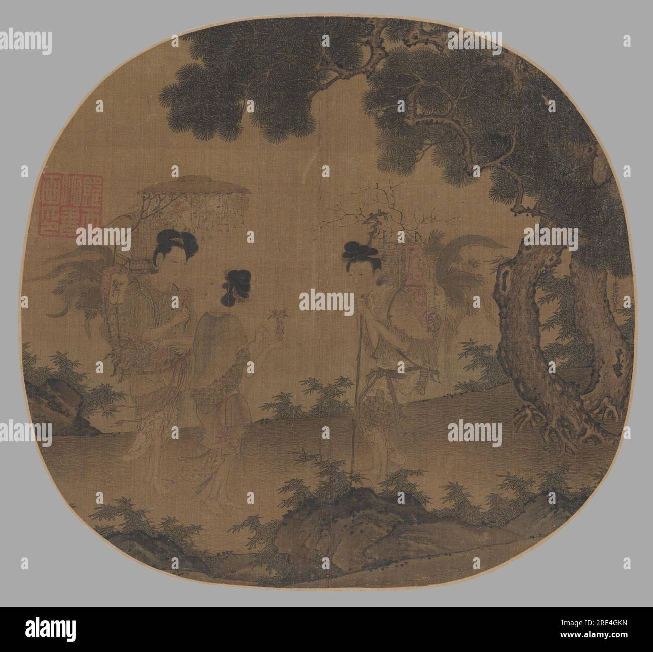 Female Immortals 14th century Artist, unknown, Chinese Attributed to ...