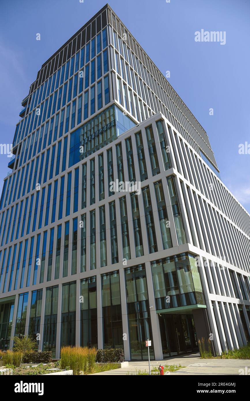 The modern architecture in one of the most beautiful cities in Poland ...
