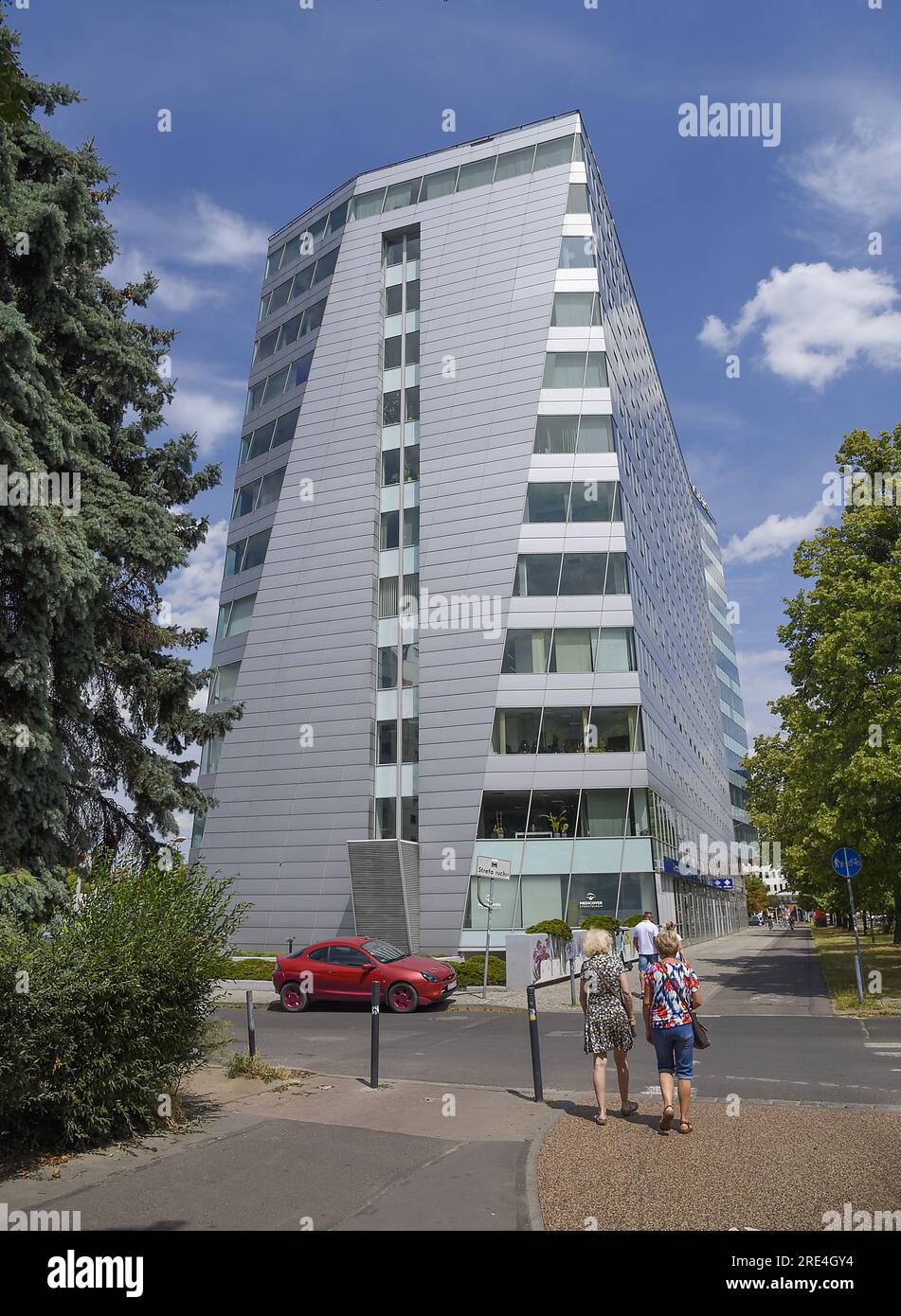 The modern architecture in one of the most beautiful cities in Poland ...