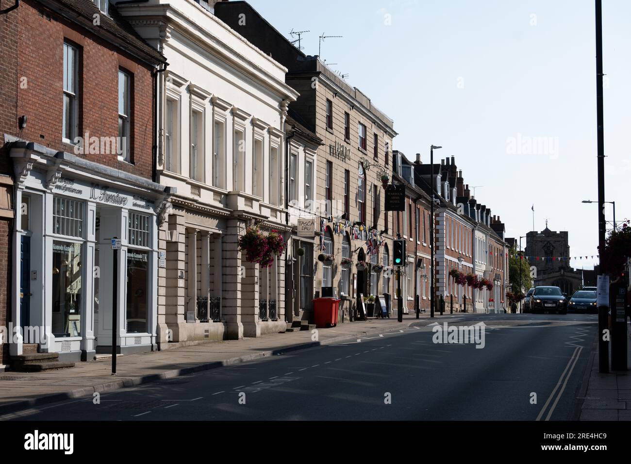 Warwick high street hi-res stock photography and images - Alamy
