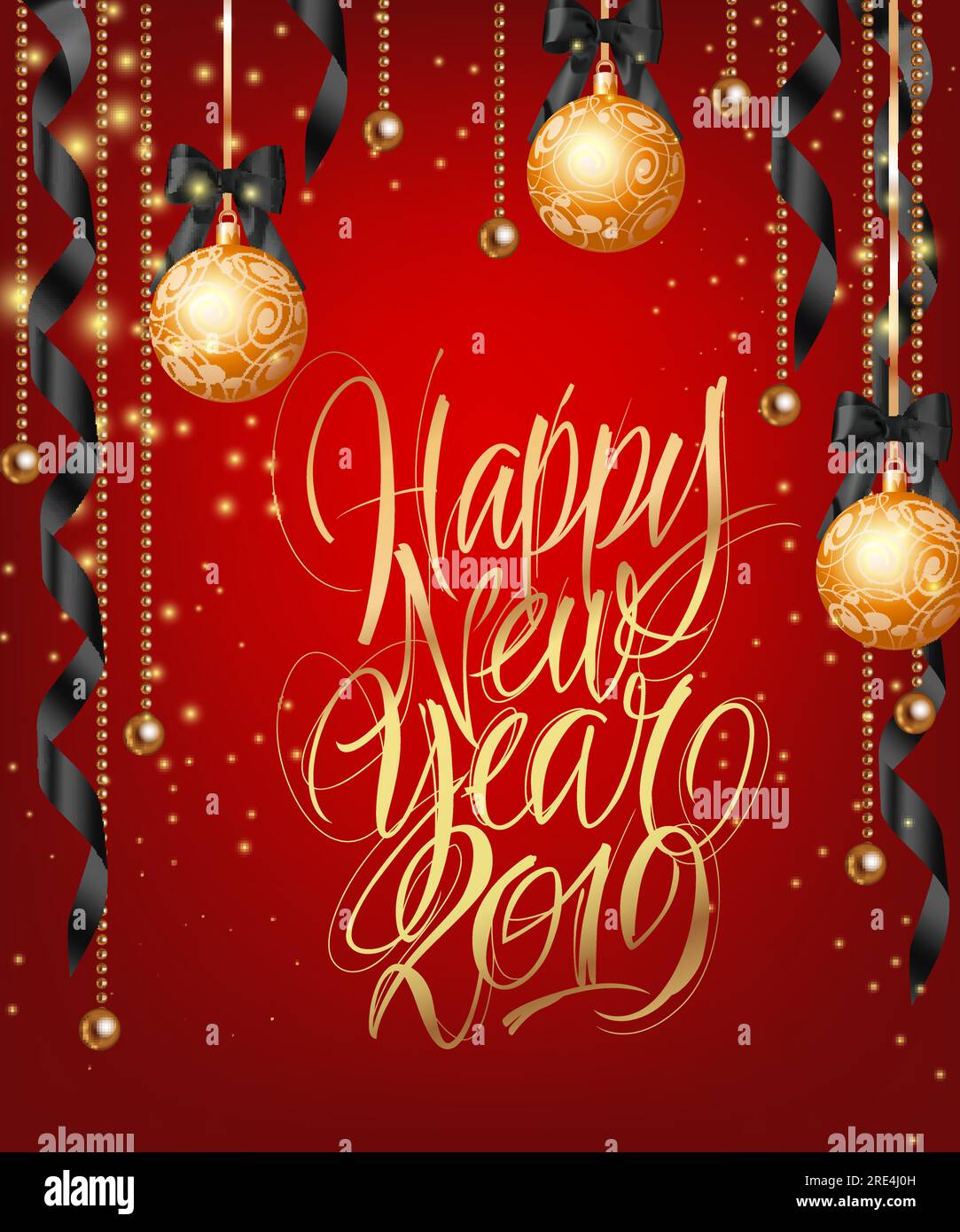 Two thousand nineteen Stock Vector Images - Alamy