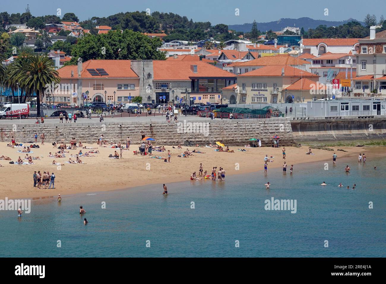 Portugal, Cascais (Lisbon) - Seaside town is an important tourist ...