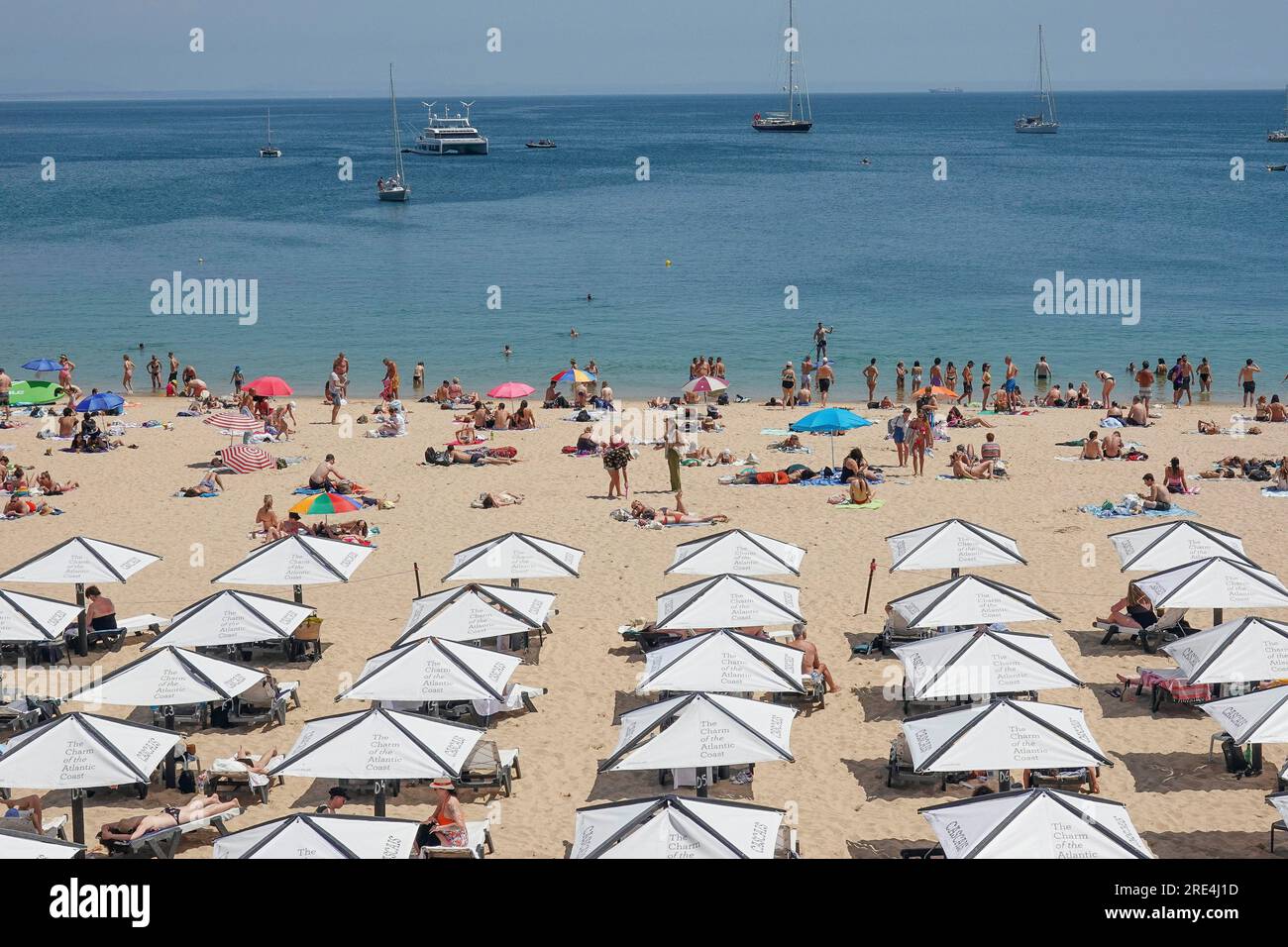 Portugal, Cascais (Lisbon) - Seaside town is an important tourist ...