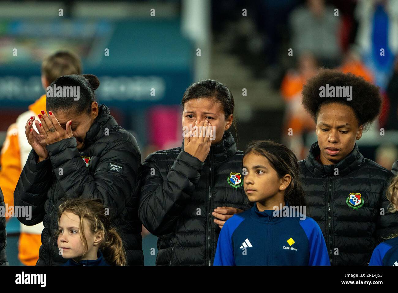Adelaide, Australia, July 24th 2023: Players of Panama cry during the ...