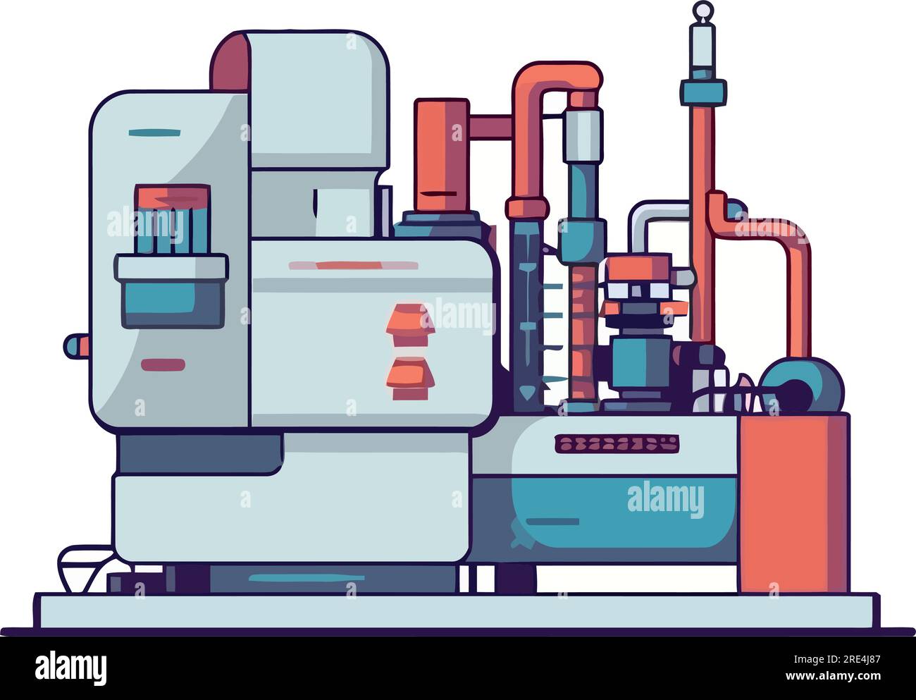 Pharmacy manufacturing plant Stock Vector Images - Alamy