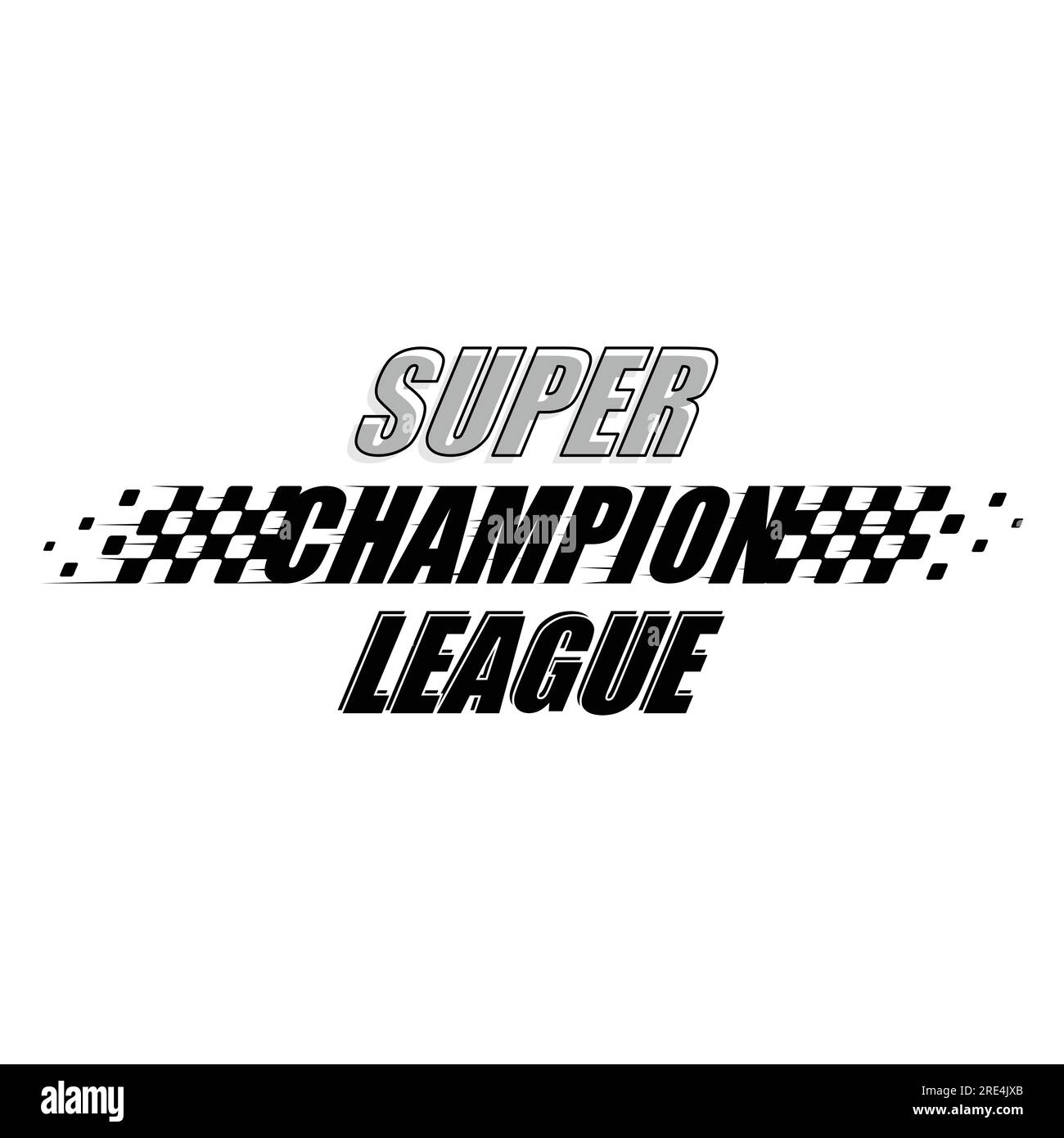 Super league competition logo Stock Vector Images - Alamy