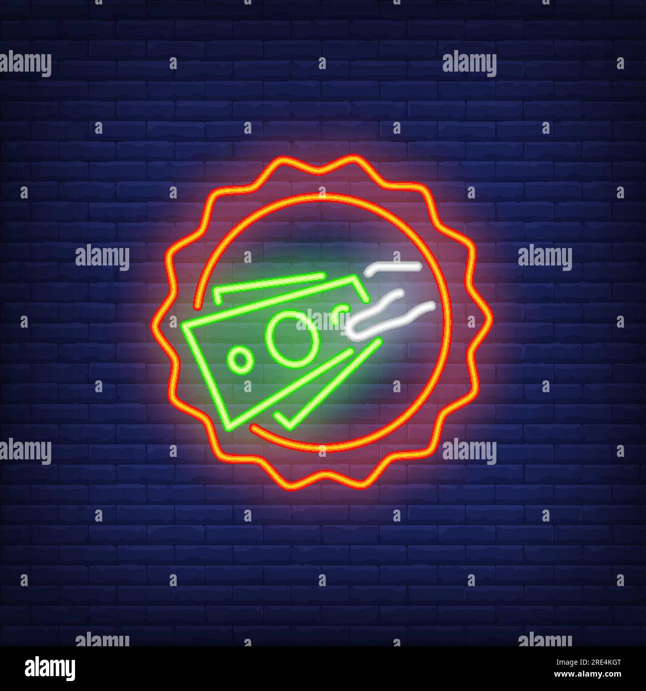 Giving banknotes Stock Vector Images - Alamy