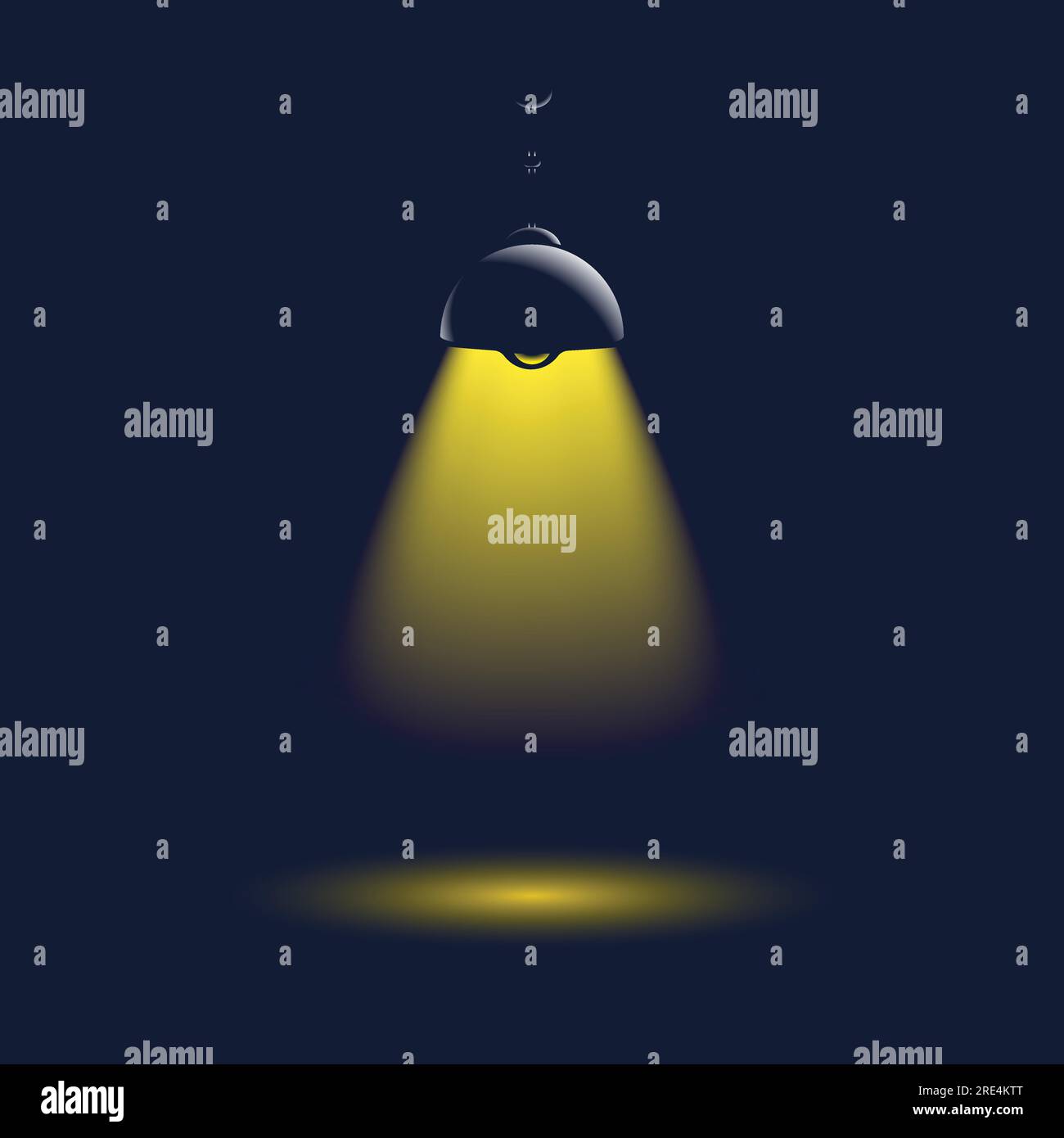 Lamp with light gradients wallpaper Stock Vector Image & Art - Alamy