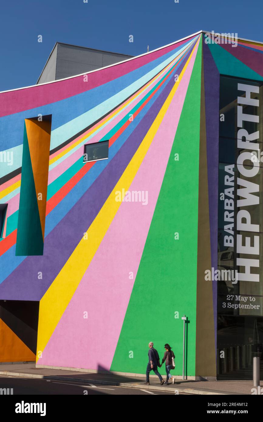 Exterior artwork by german artist lothar gotz hi-res stock photography ...