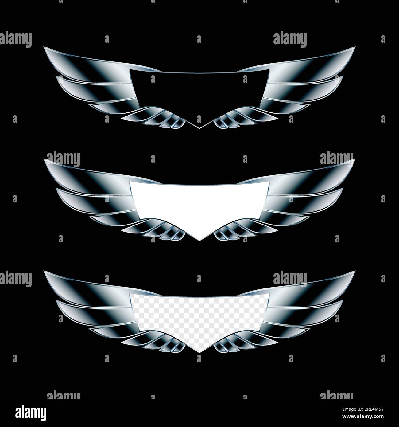 Metallic gold eagle Stock Vector Images - Alamy