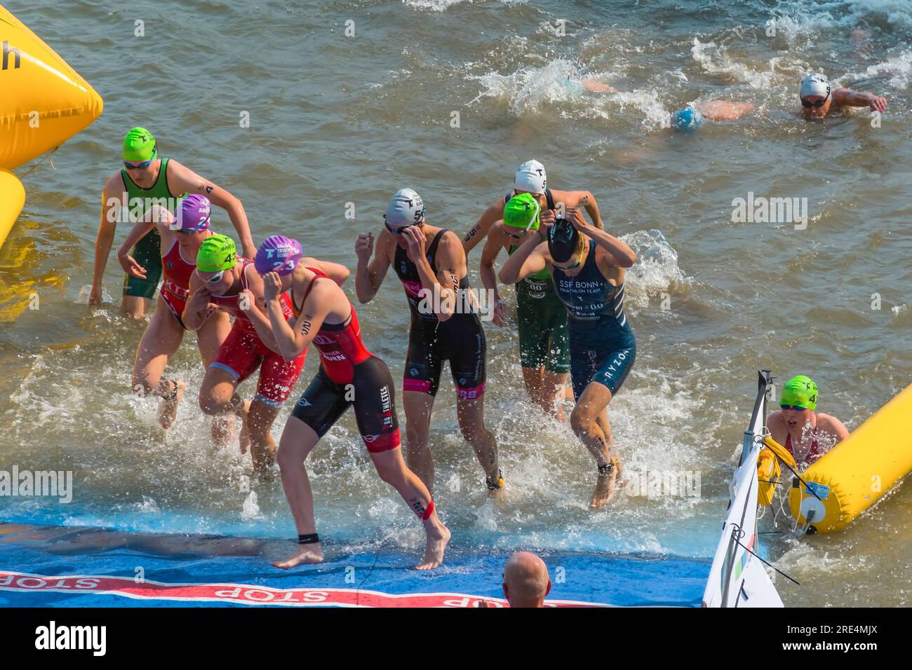 "Die Finals 2023" Triathlon Düsseldorf, Germany - Swimming competition ...