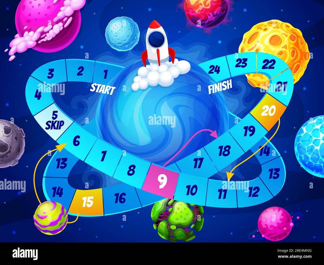 Kindergarten children discovery Stock Vector Images - Alamy