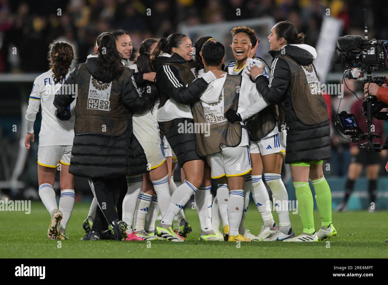 Wellington, New Zealand. 25th July, 2023. Philippines Women soccer team ...