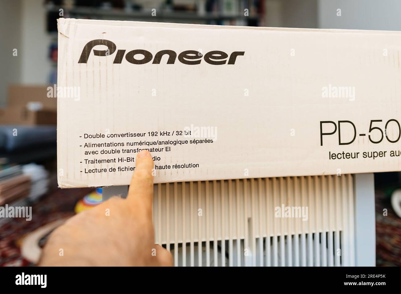 Pioneer pd 50 s super cd player hi-res stock photography and images - Alamy