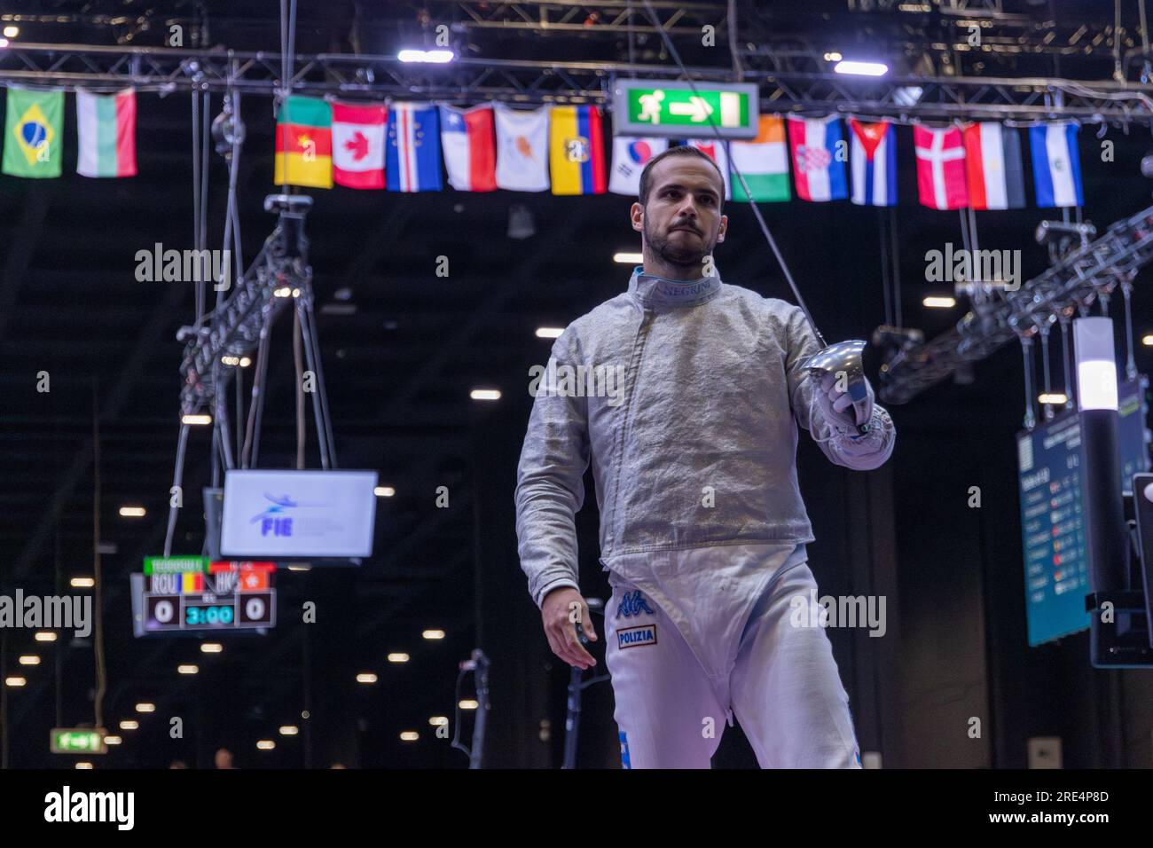 Fencing world championships italy 2023 hi-res stock photography and ...