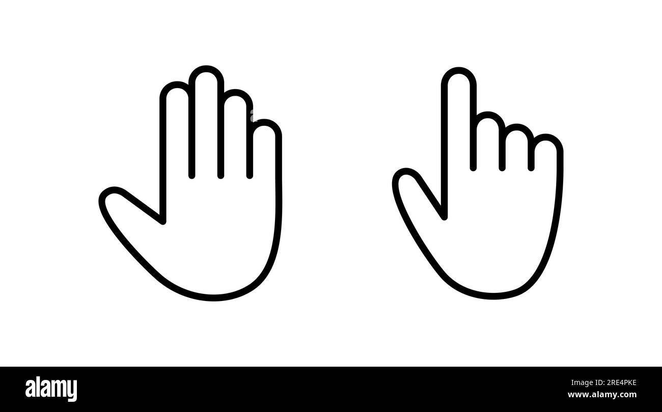 Hand symbols Cut Out Stock Images & Pictures - Alamy