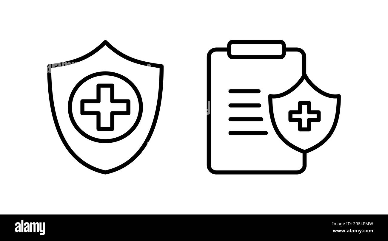 Health insurance icon vector. medical insurance icon Stock Vector Image ...