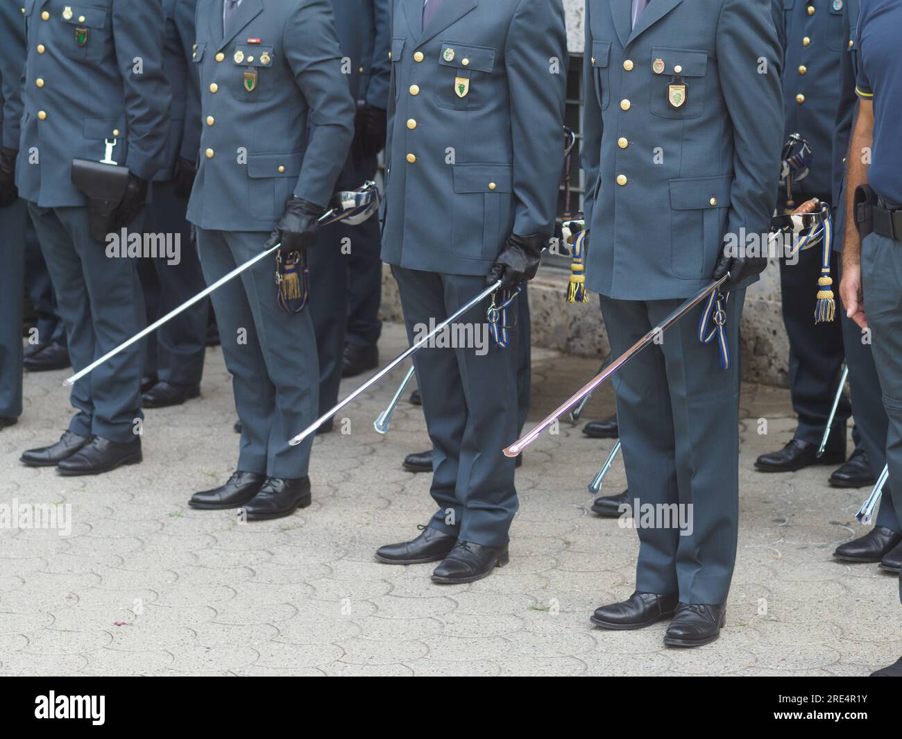 Cremona, Italy - June 25th 2023 guardia di finanza italian tax task ...