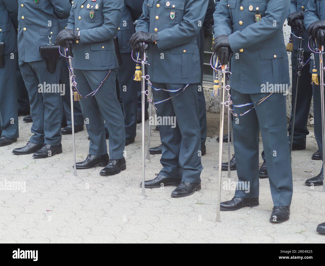 Cremona, Italy - June 25th 2023 guardia di finanza italian tax task ...