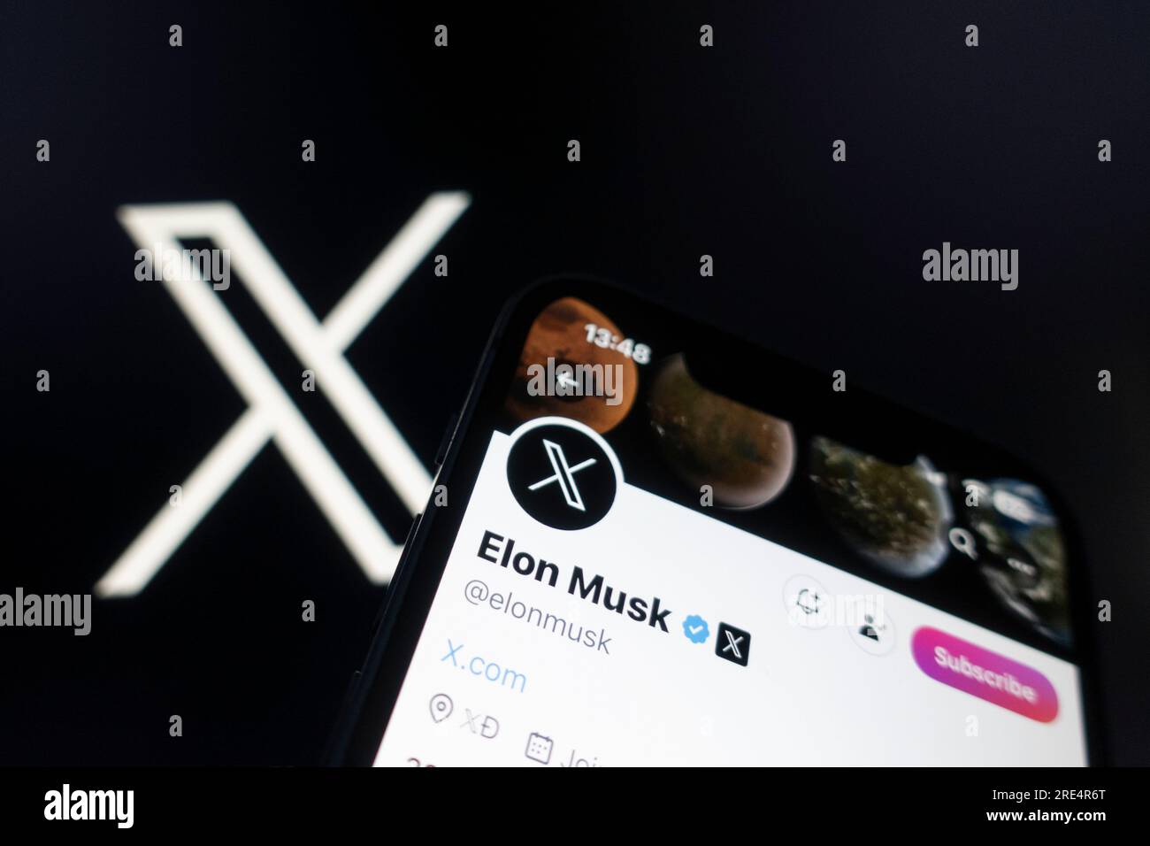 Edinburgh, Scotland, UK. 25 July 2023. A photo illustration showing ...