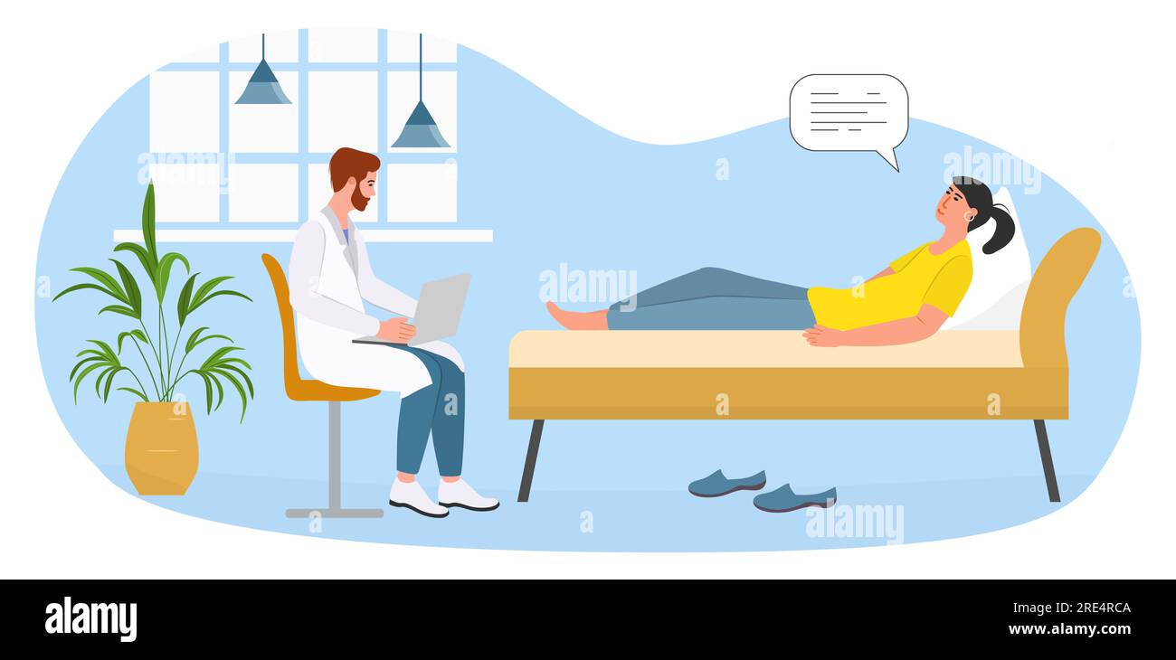 Diagnose conversation Stock Vector Images - Alamy