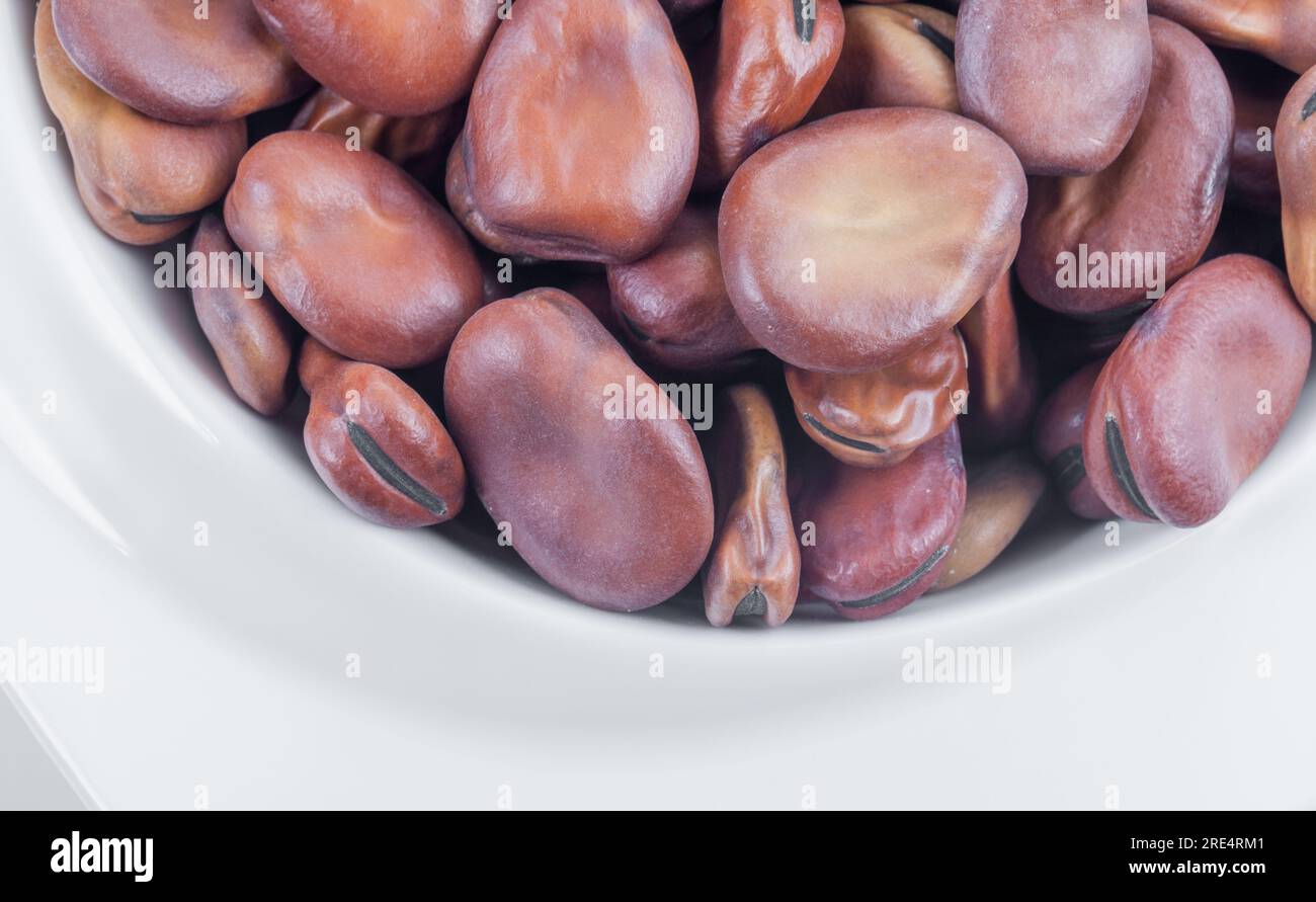 Egyptian raw Fava Beans Stock Photo - Alamy