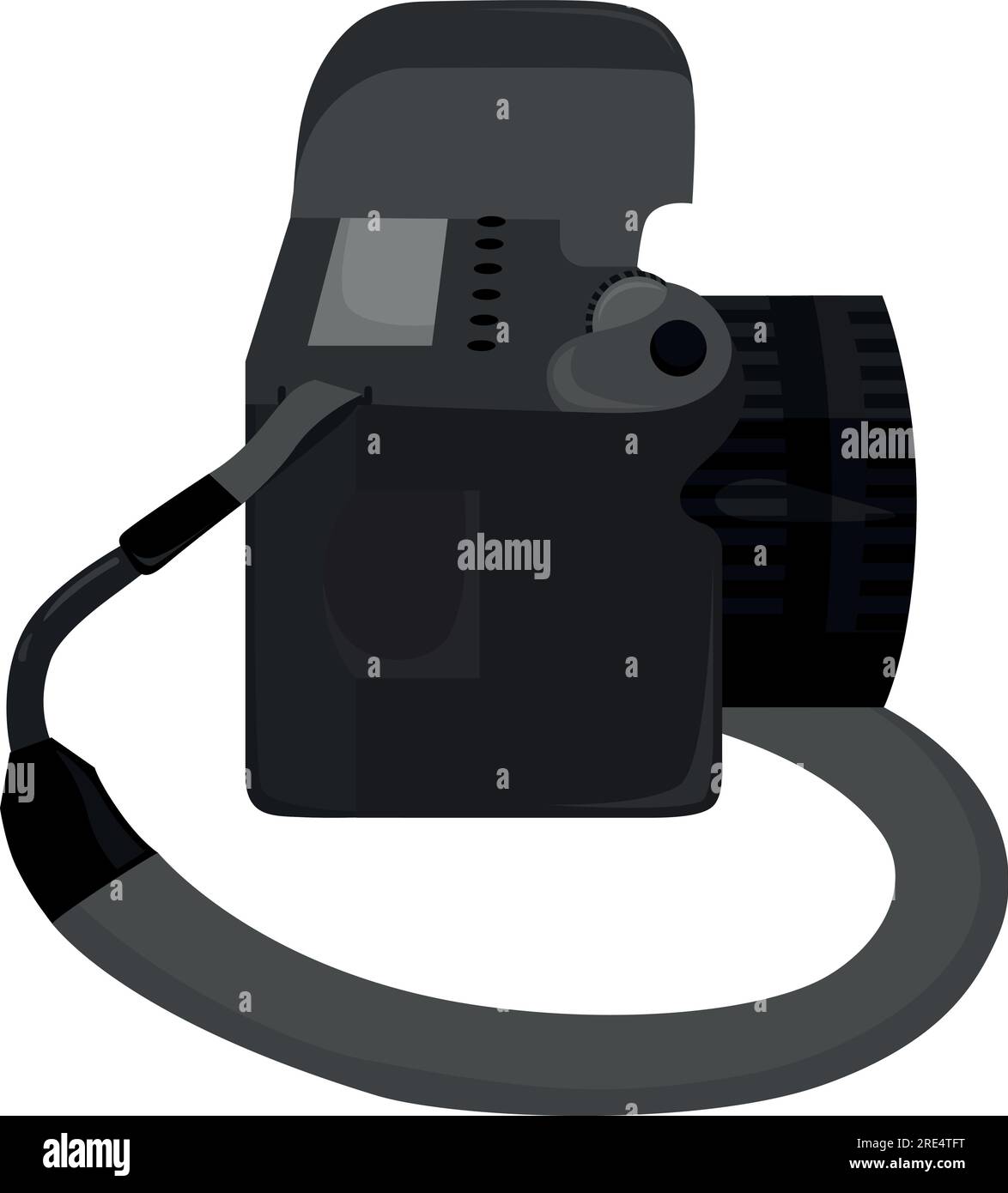 Vector illustration of a camera. Photographers technique Stock Vector ...